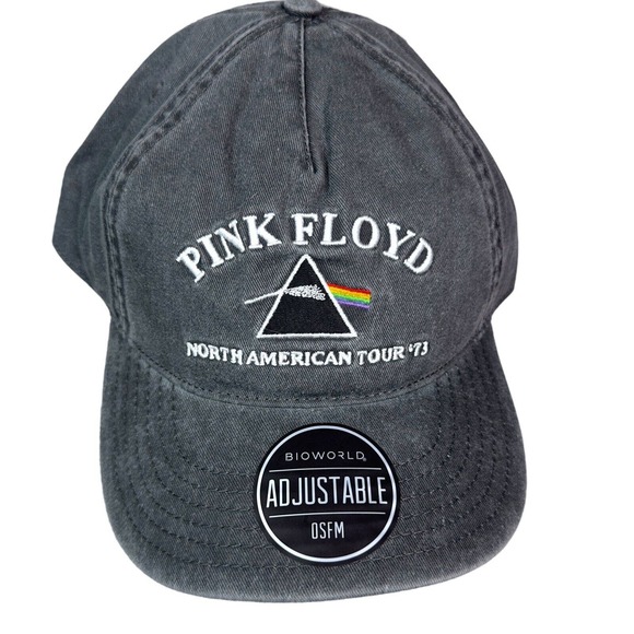 Pink Floyd | Accessories | Pink Floyd Hat Snap Back Cap Charcoal North ...
